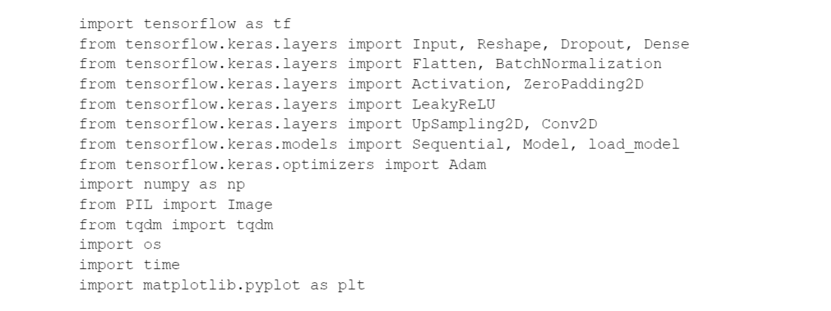 GAN: Generate your own dataset