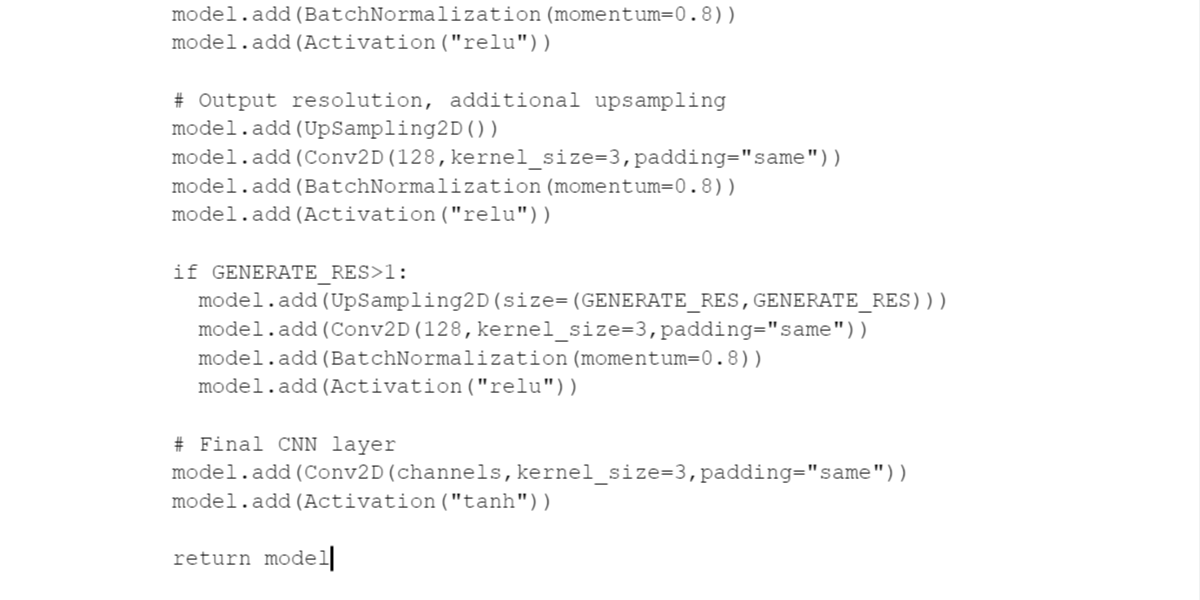 GAN: Generate your own dataset
