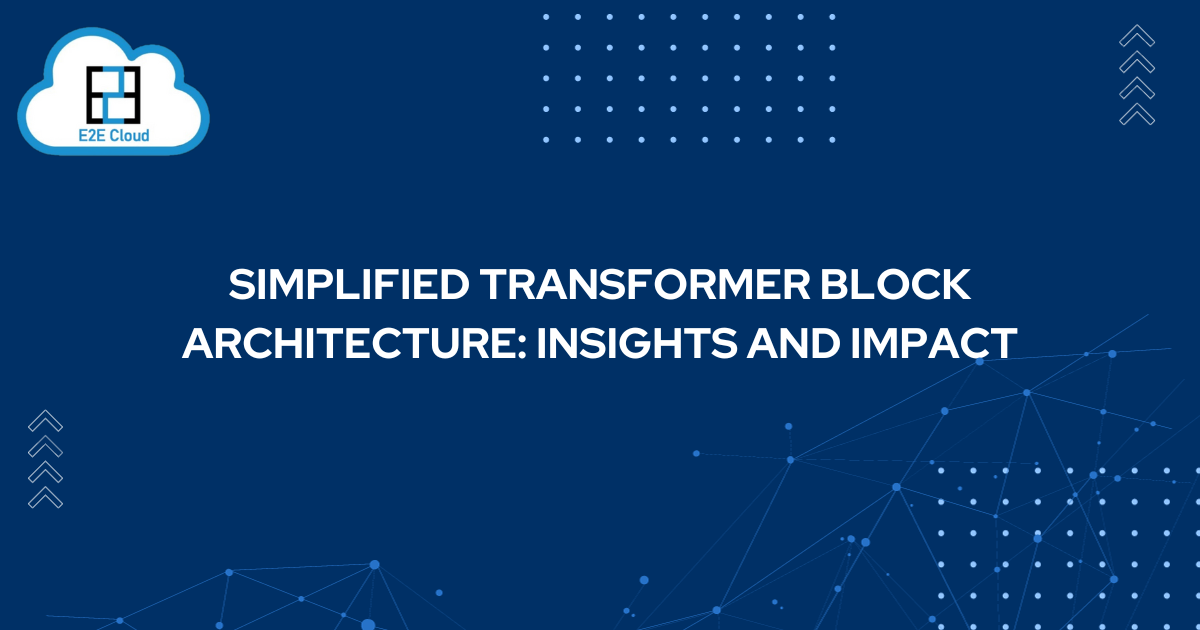 Simplified Transformer Block Architecture: Insights and Impact