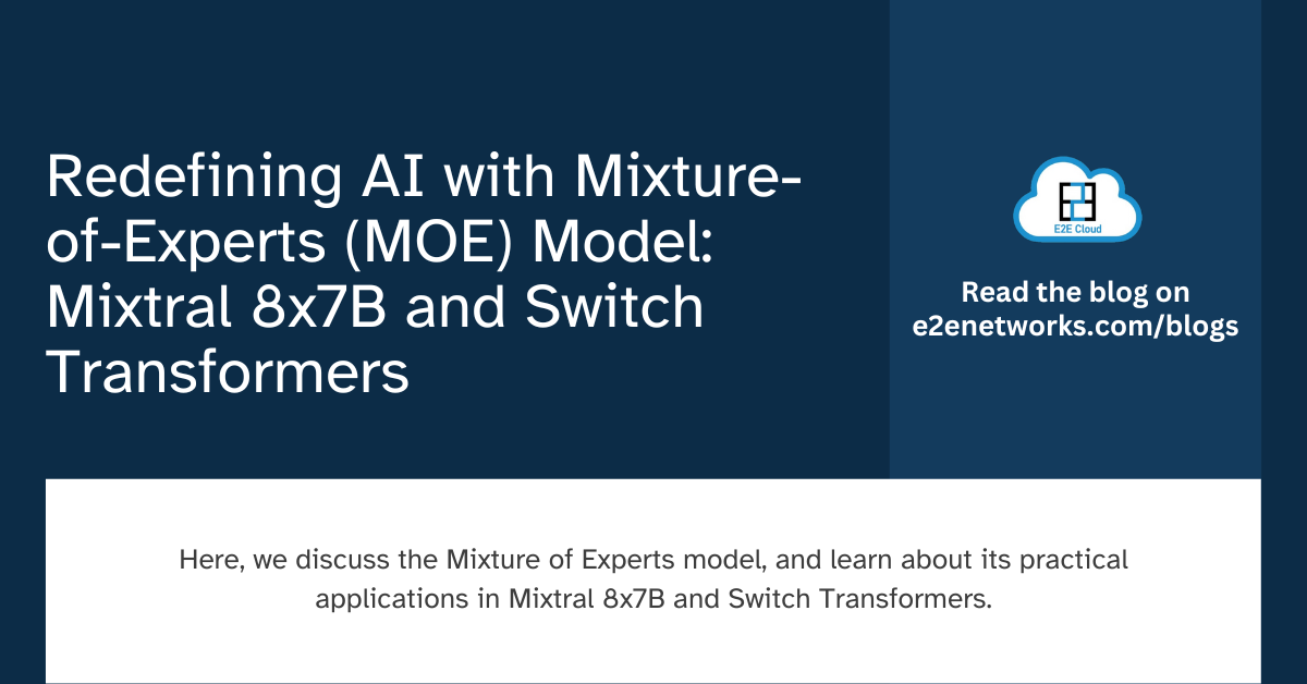 Redefining AI with Mixture-of-Experts (MOE) Model