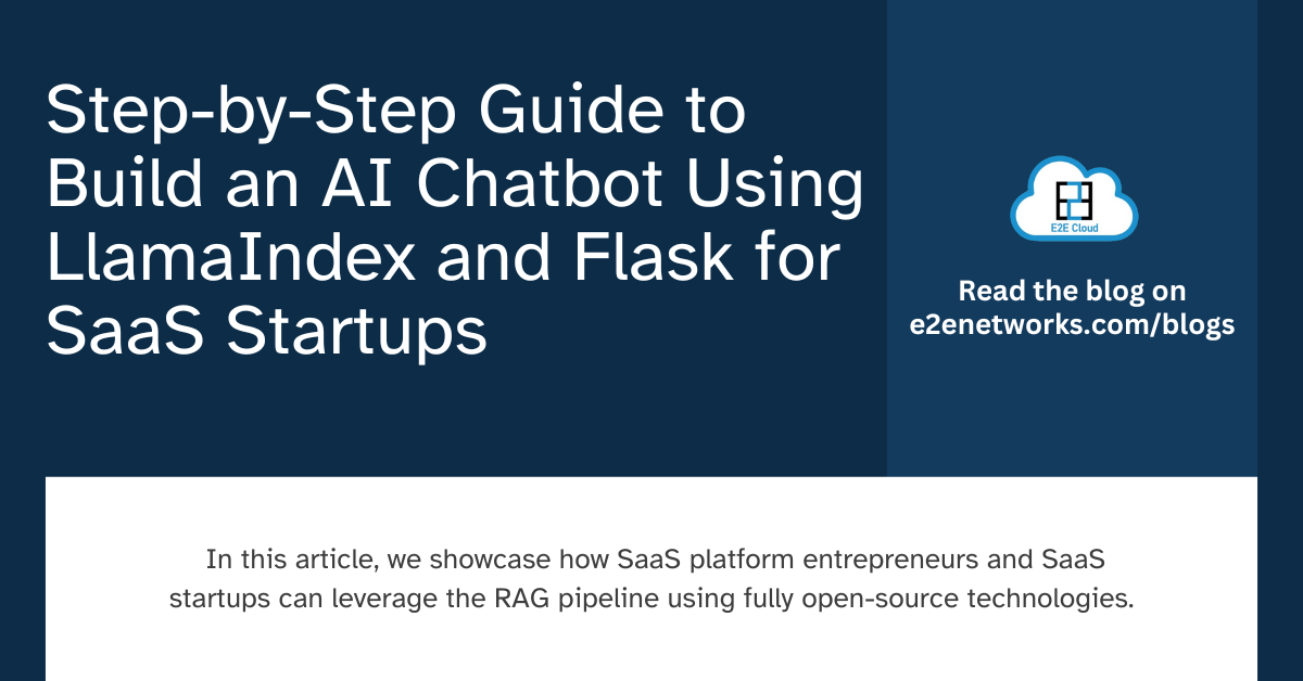 Building AI Chatbot for SaaS Startups