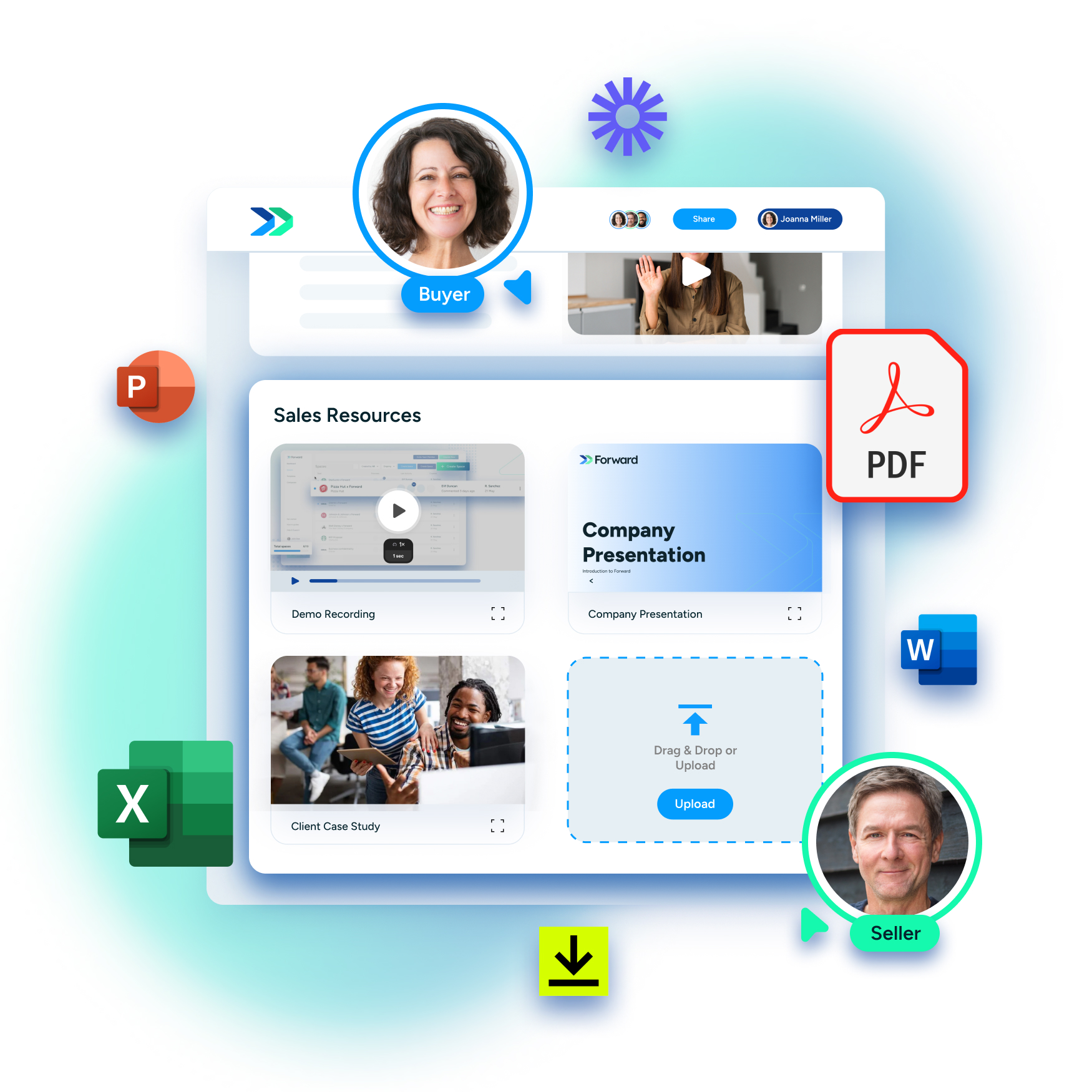Forward - Digital sales rooms