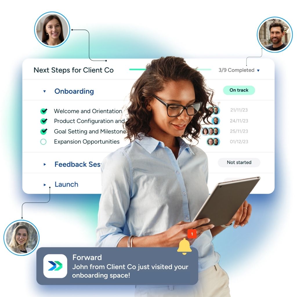 Forward - Digital sales rooms