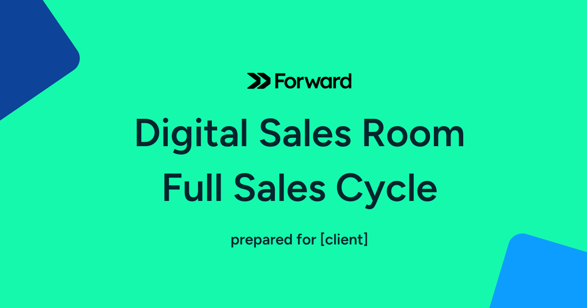 Full-Cycle Sales Success with Digital Sales Rooms