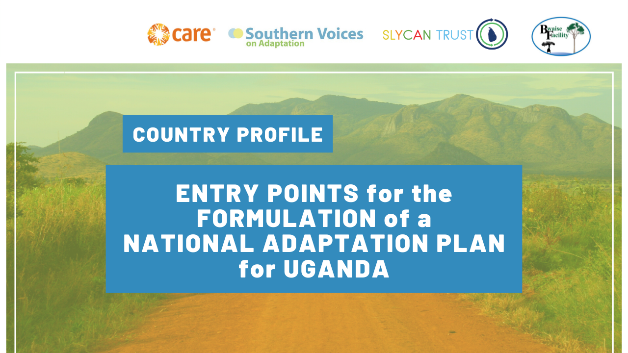 Country Profile: Entry Points for the Formulation of a National ...