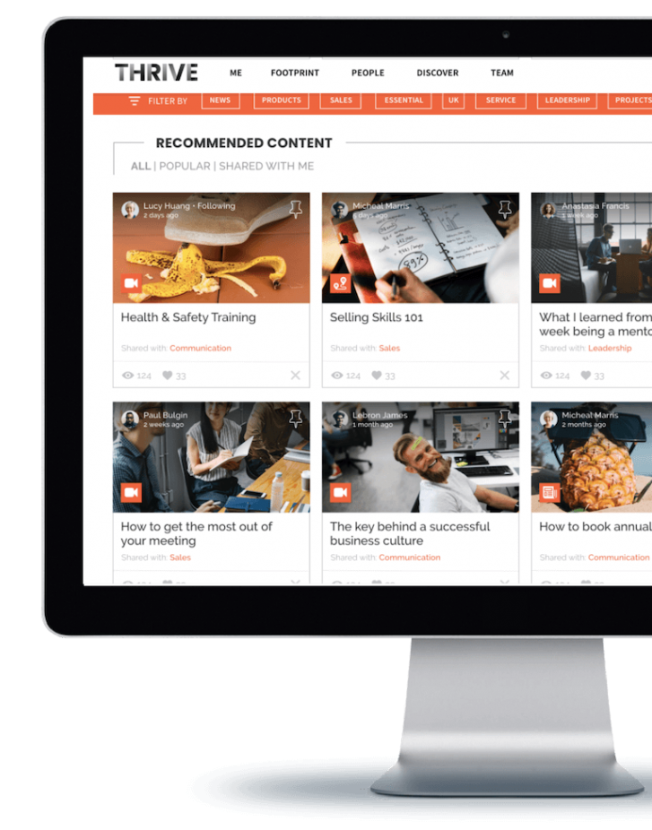 The 7 best Thrive LXP alternatives : HowNow