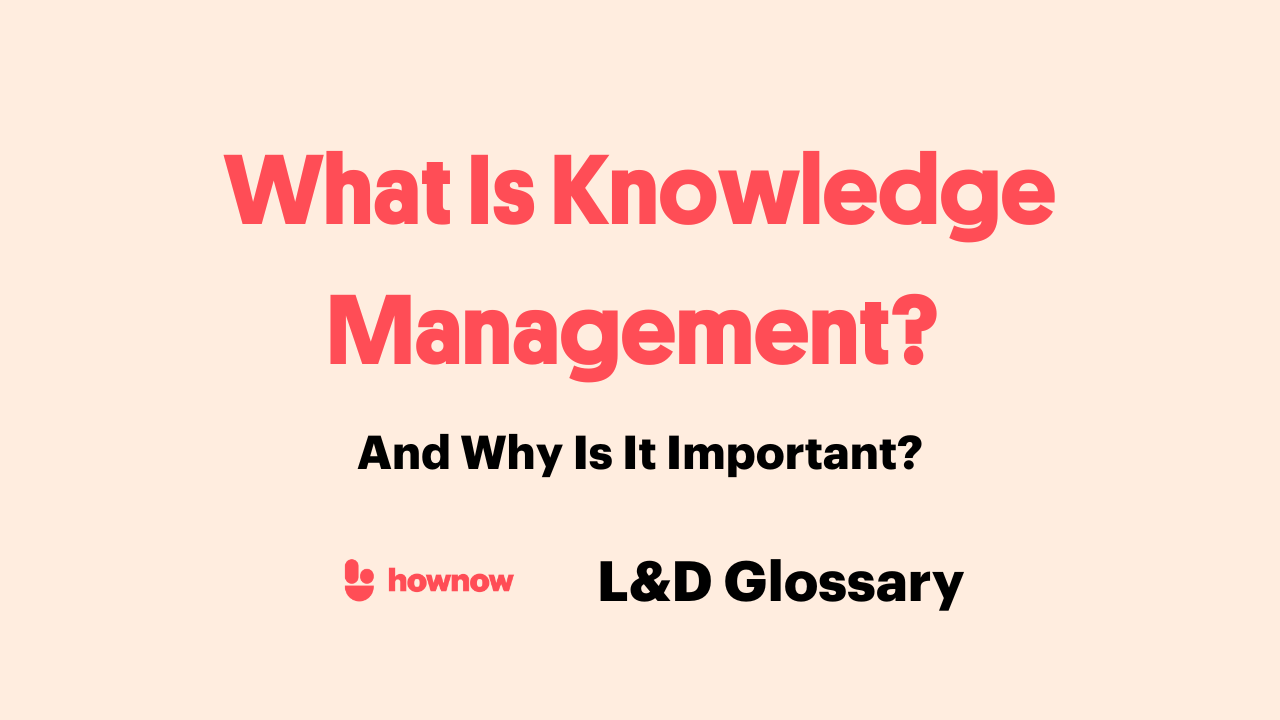 What Is Knowledge Management? And Why Is It Important?