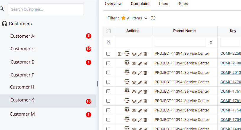 Complaints Management System