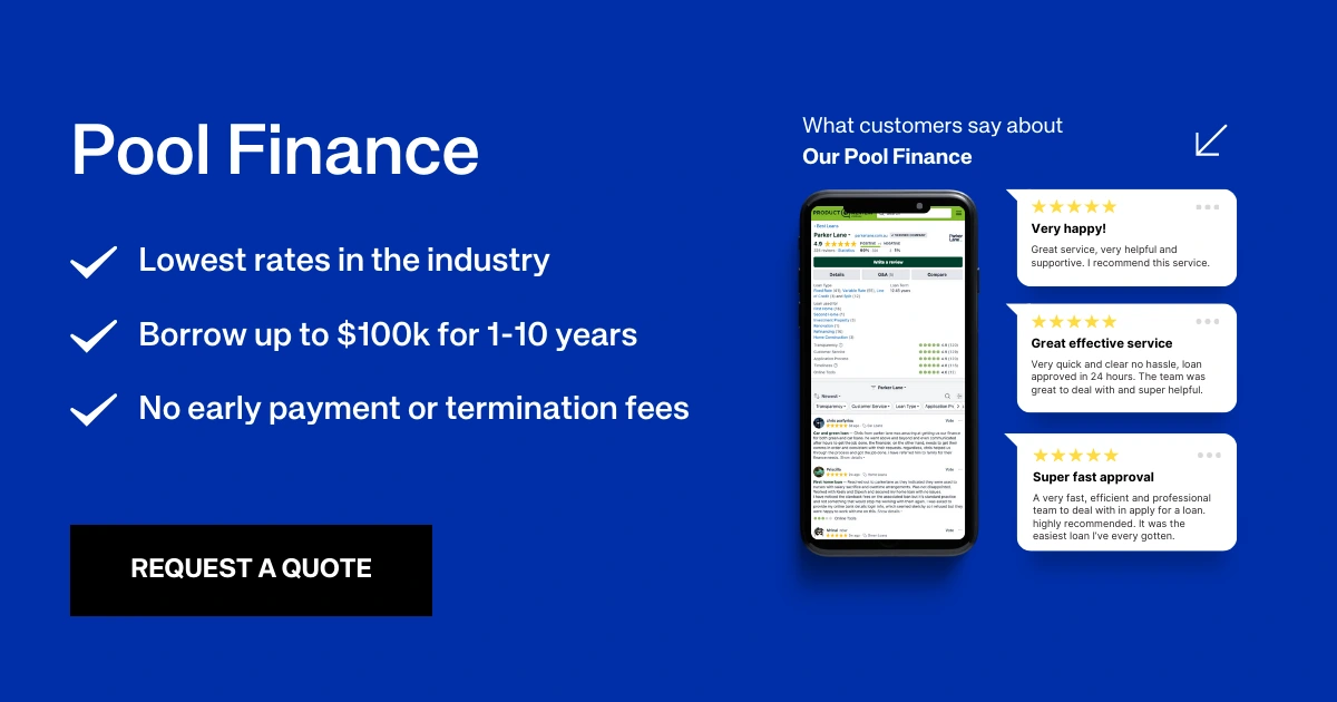 Pool Finance & Home Improvement Finance