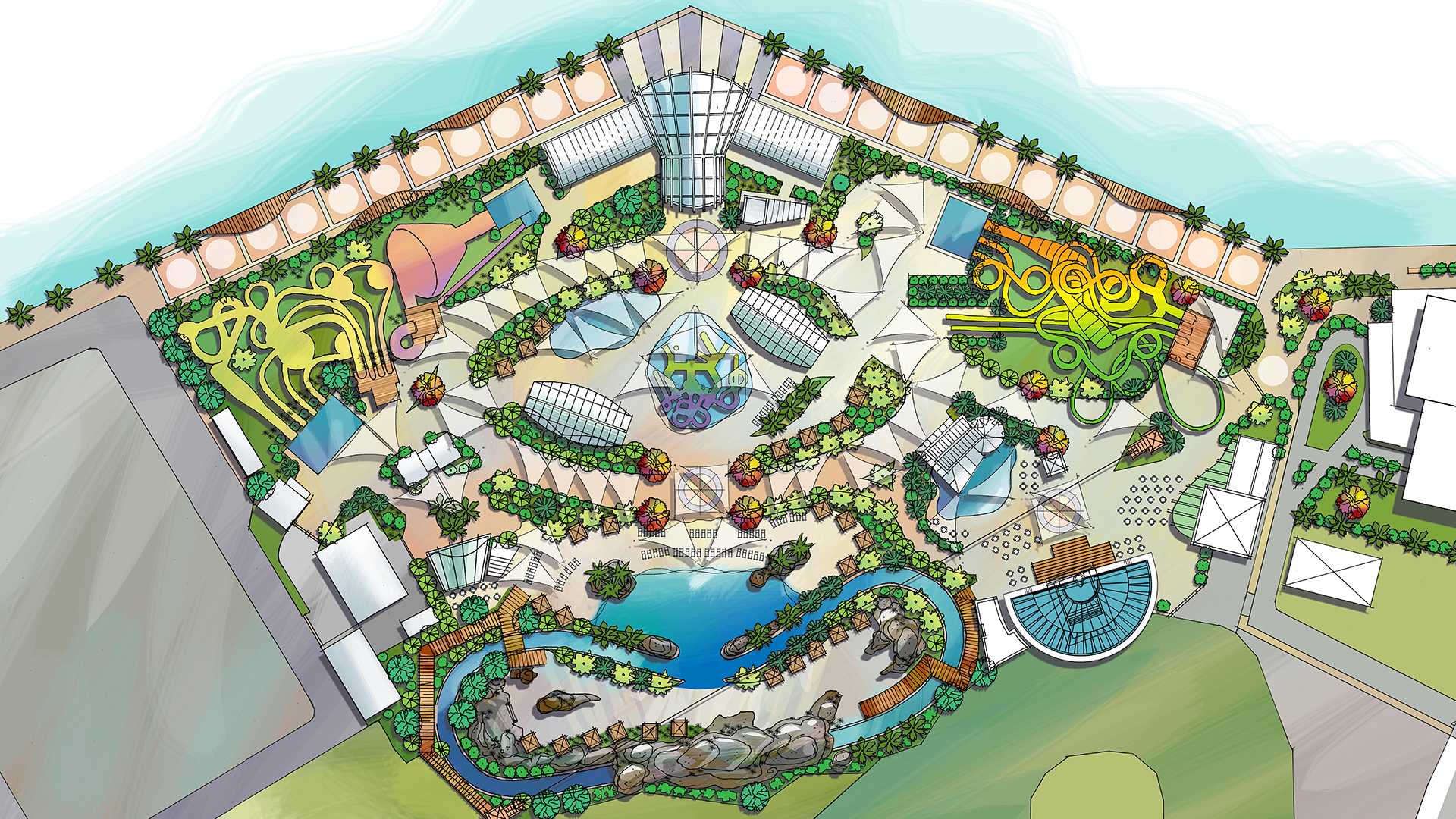Darwin Water Park | Pico Play | Attraction Design Company