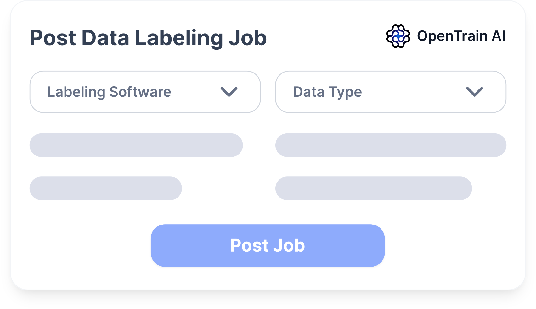 The Data Labeling Marketplace | Find & Pay Data Labelers | OpenTrain AI