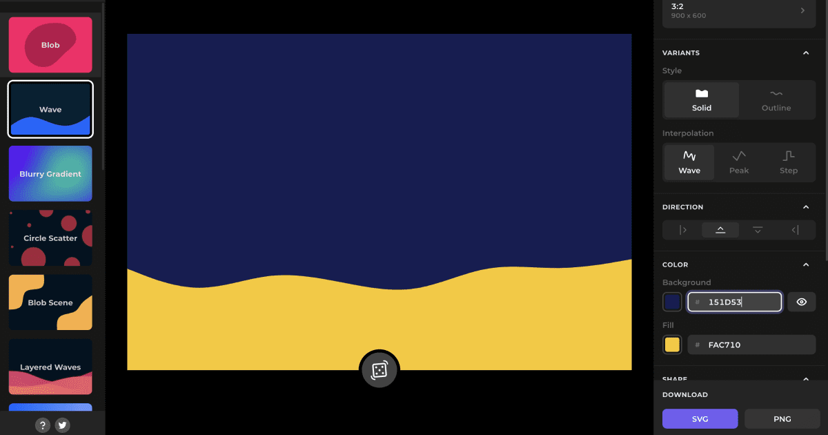 Haikei | SVG Design Generator