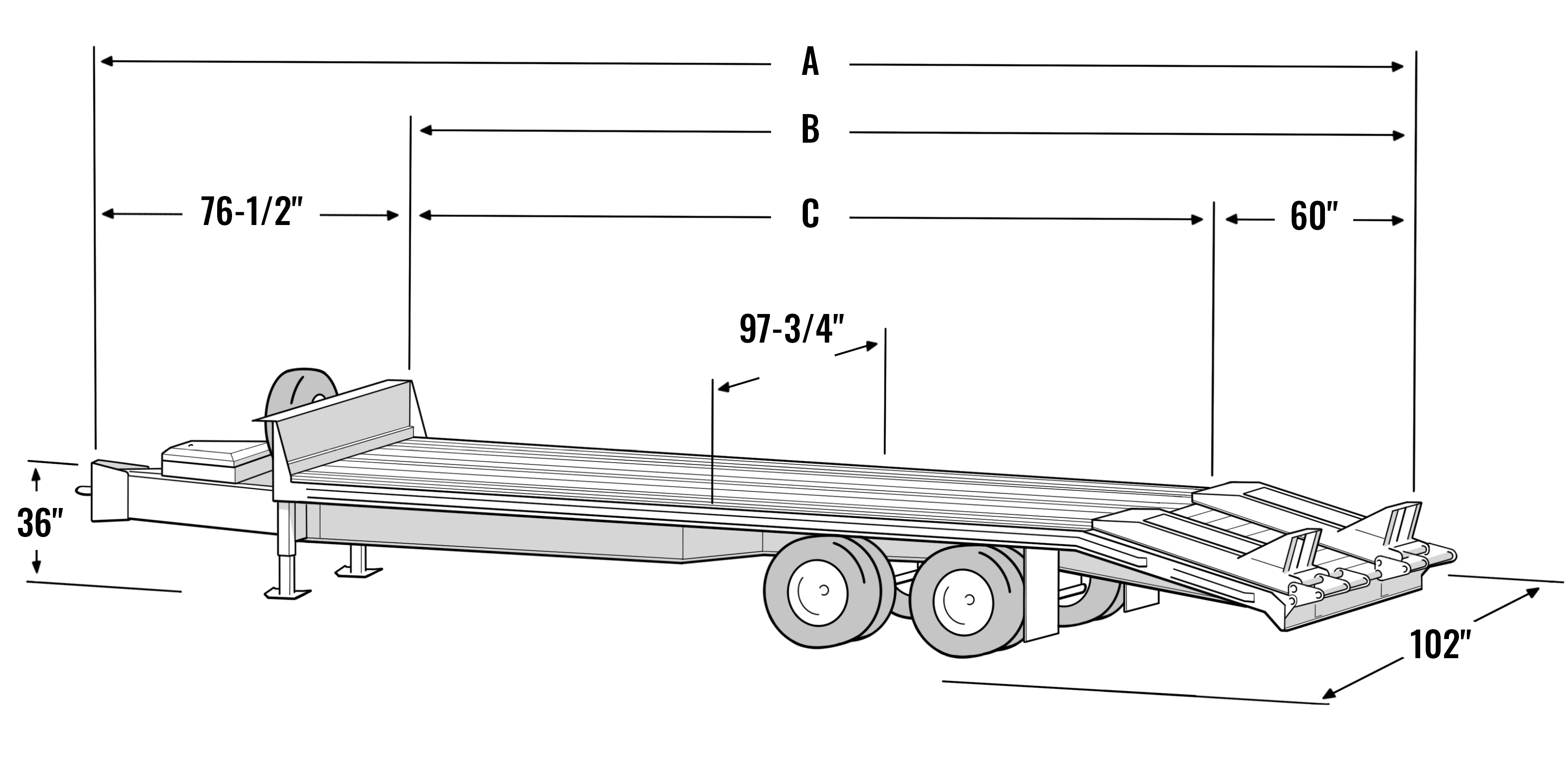 25K Deck Over Equipment Trailers | MH EBY