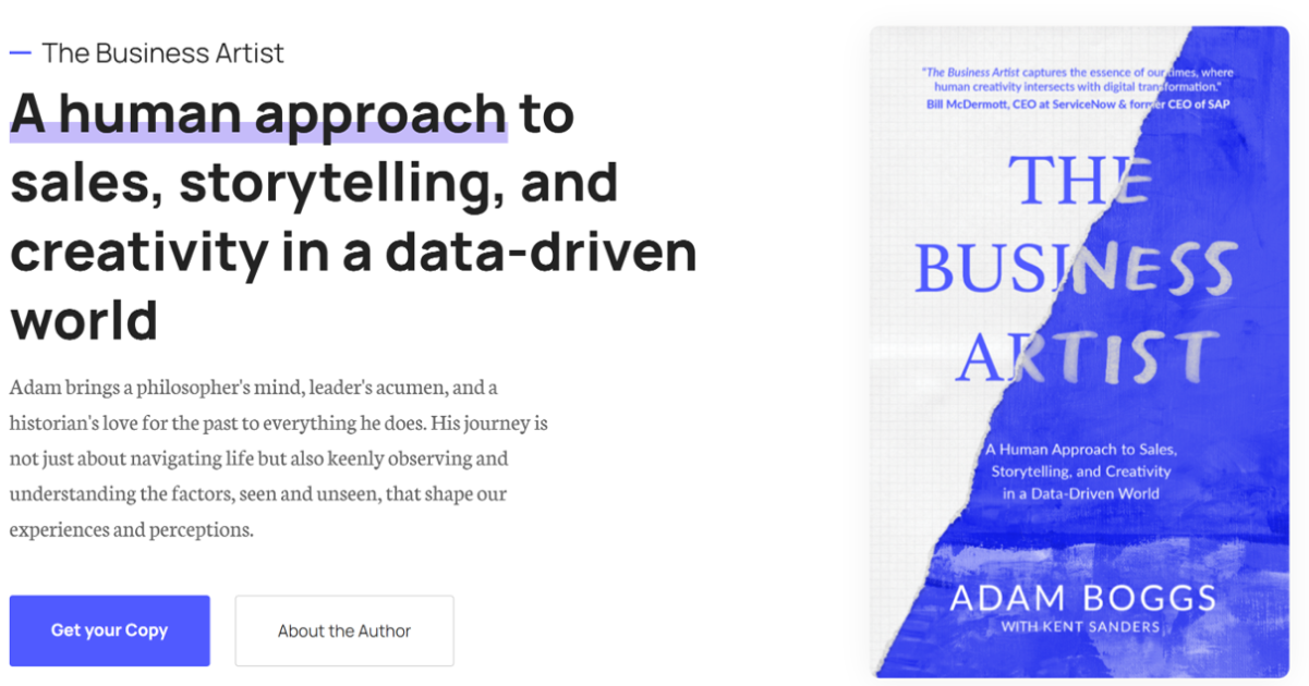 Adam Boggs - The Business Artist