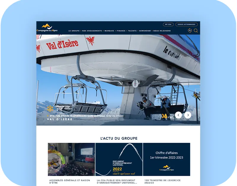 Pickers pour la Compagnie des Alpes - Découvrez le lancement de Ski à ...