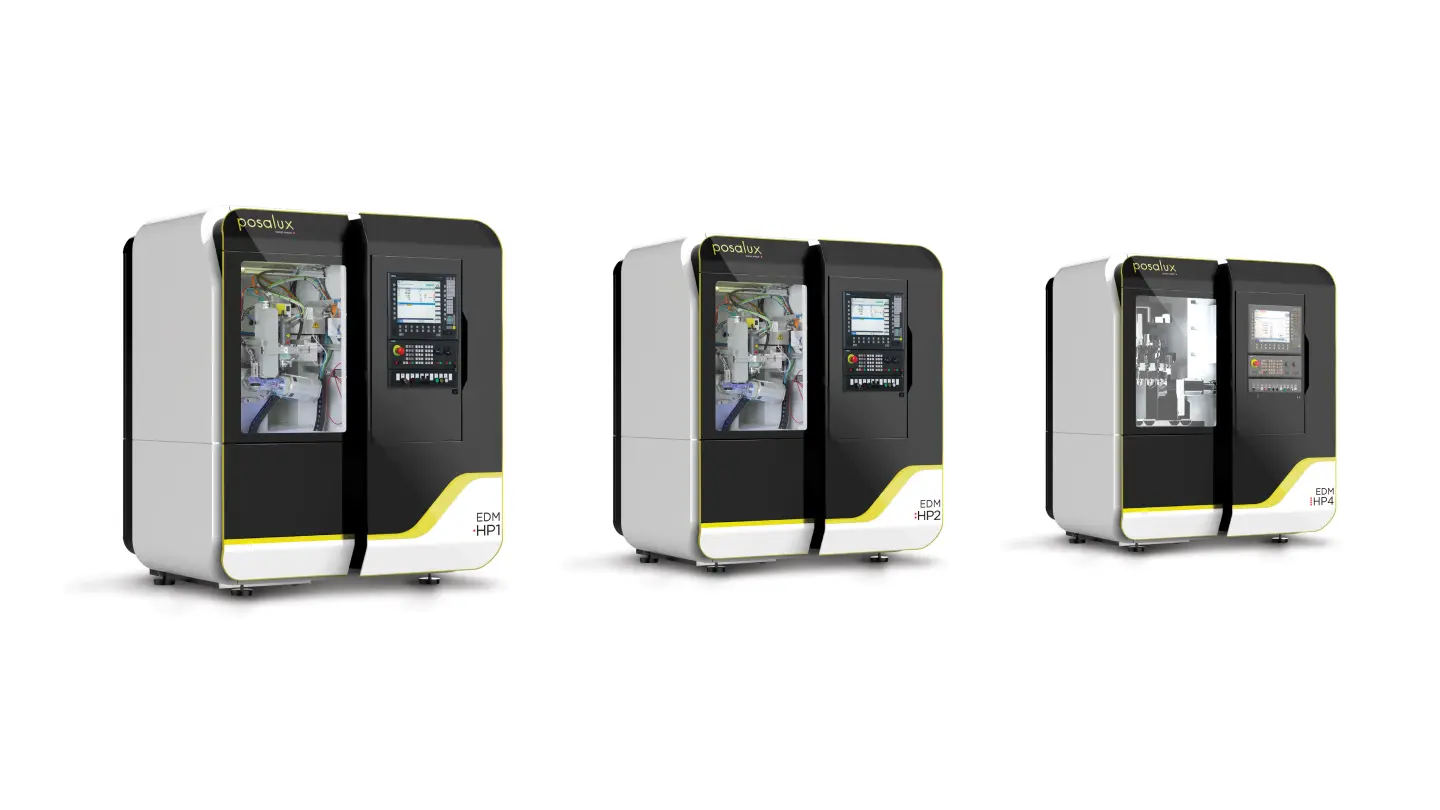 Sustain Mass Production with the EDM HP - Posalux