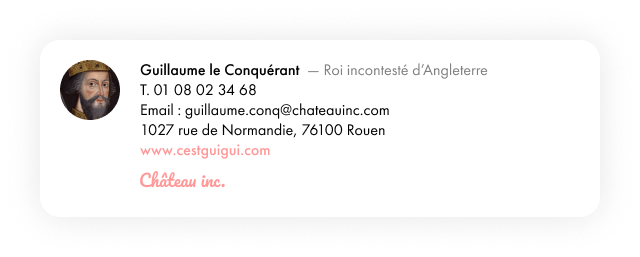 20 exemples de signatures mail professionnelles | Letsignit