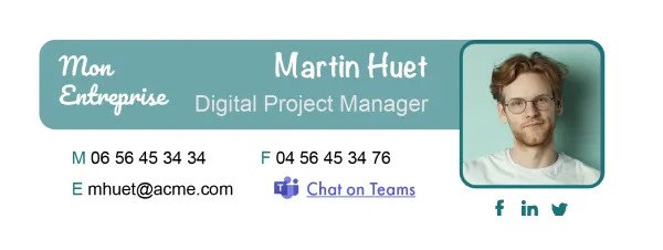 20 exemples de signatures mail professionnelles | Letsignit