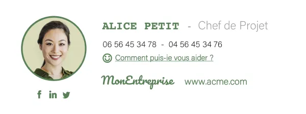 20 exemples de signatures mail professionnelles | Letsignit