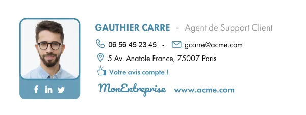 20 exemples de signatures mail professionnelles | Letsignit