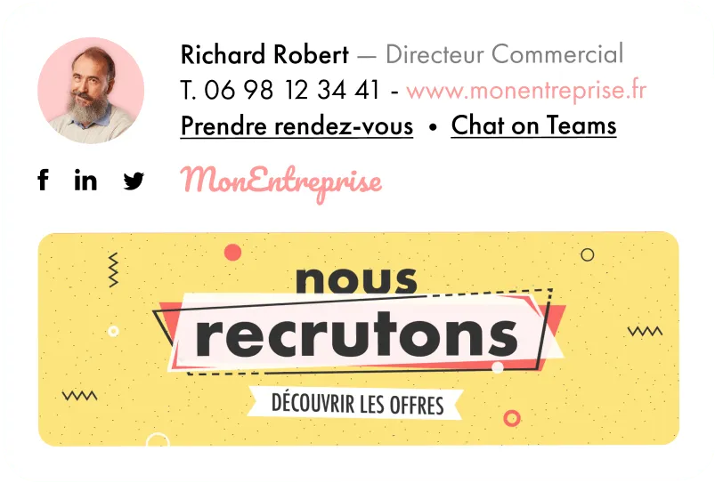 20 exemples de signatures mail professionnelles | Letsignit