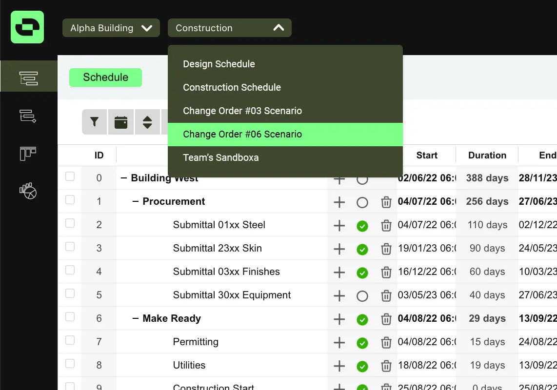 The Simplest Yet Powerful Construction Scheduling Software