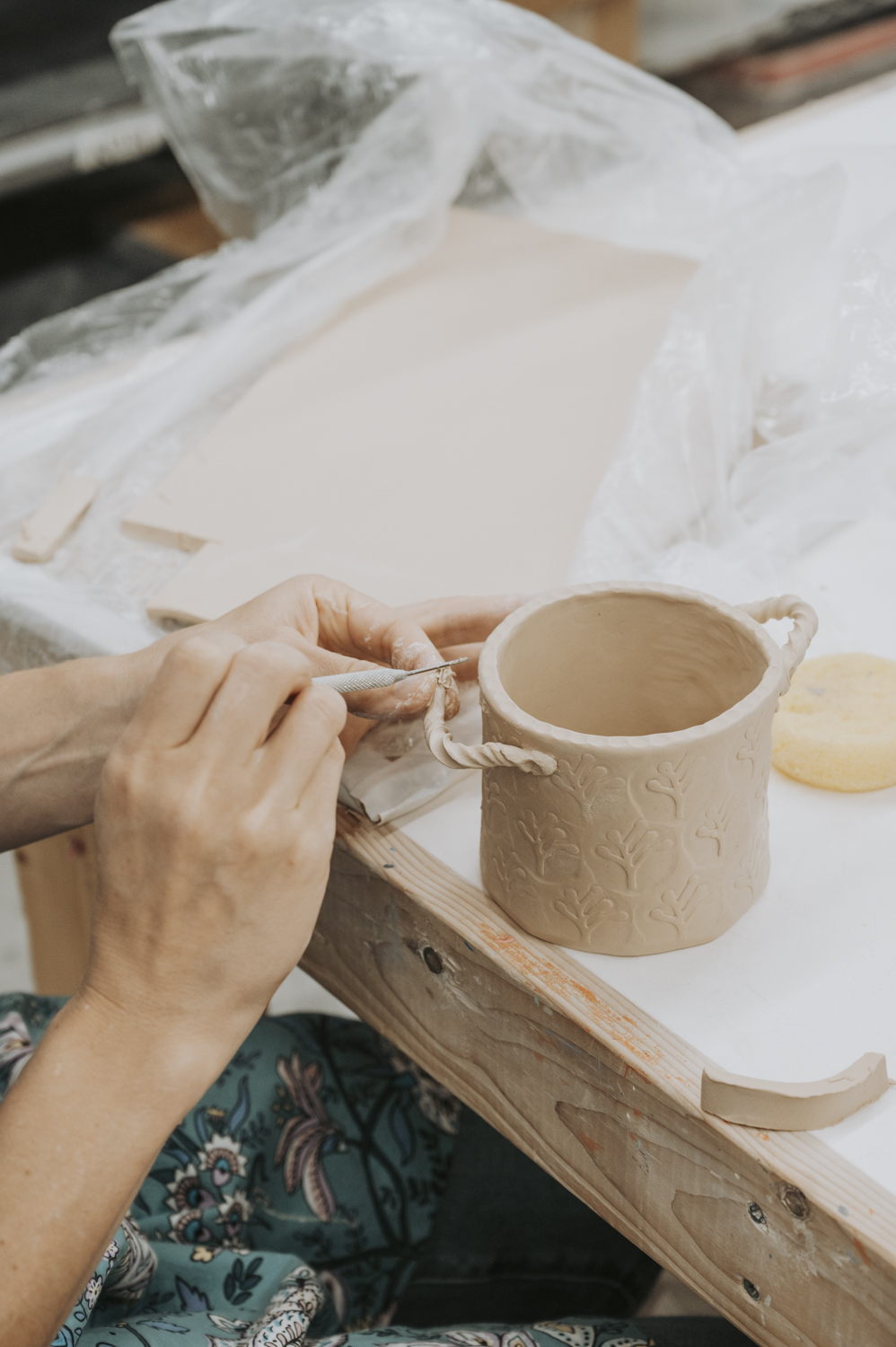 Hand Building - JANE’S ART CENTER in New Smyrna Beach, FL
