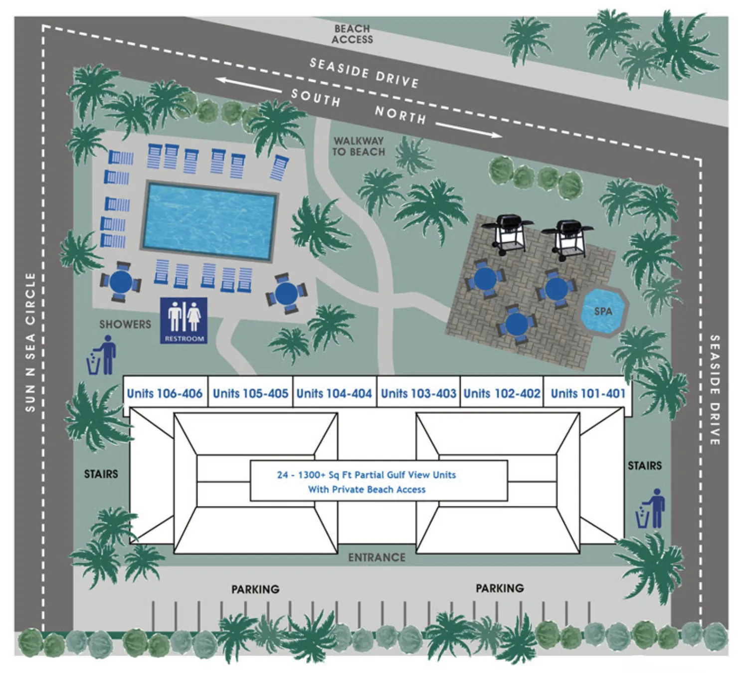 Map & Gallery | Calini Beach Club