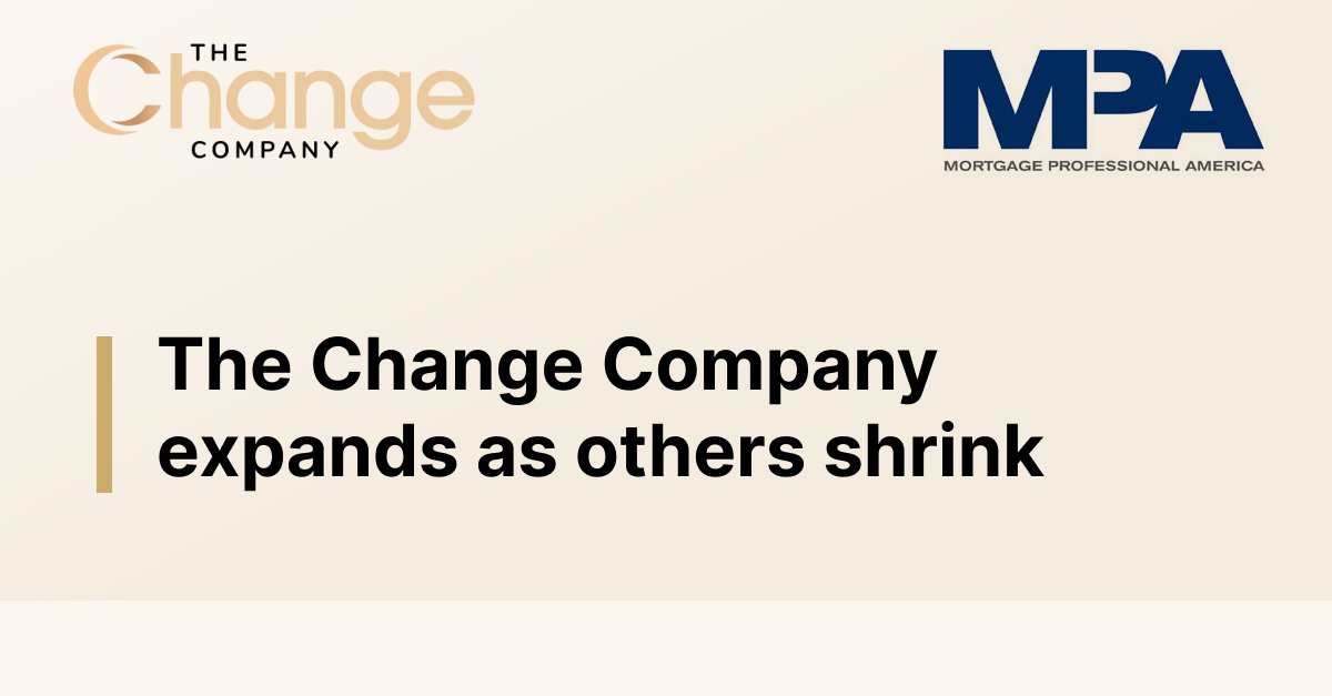 The Change Company expands as others shrink | The Change Company CDFI, LLC