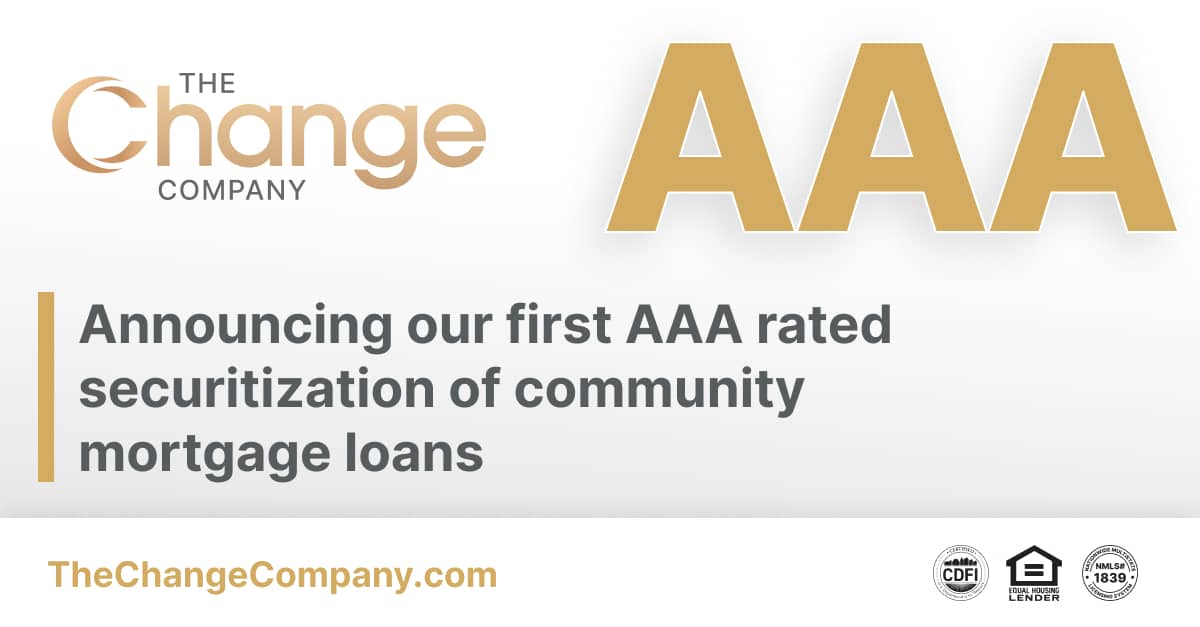 The Change Company Issues its First AAA Rated Securitization Backed ...