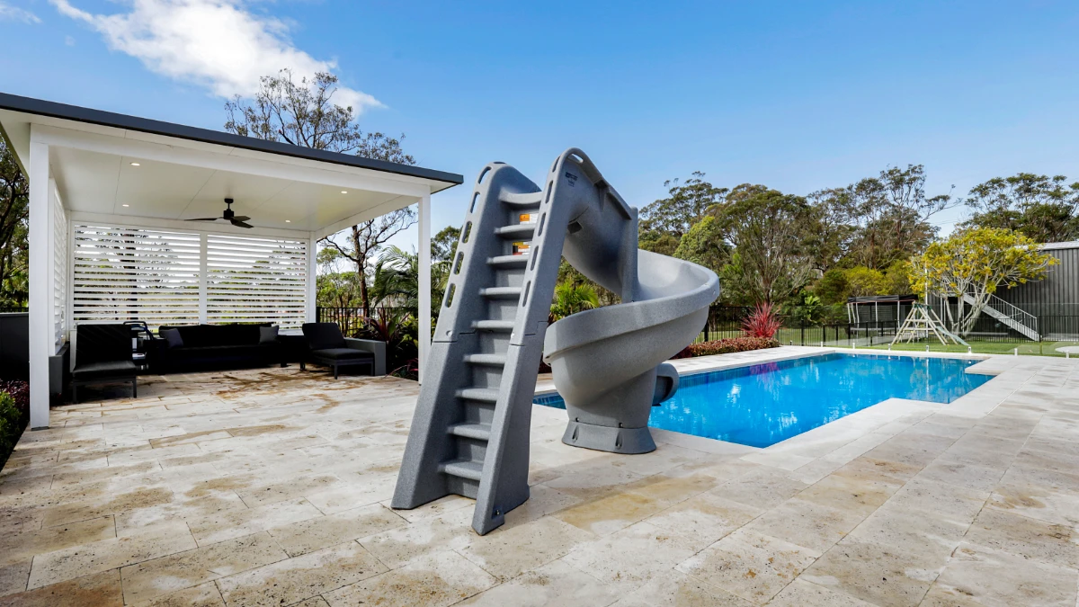 The Top 5 Pool Slides for Your Pool in 2024 | Poolz