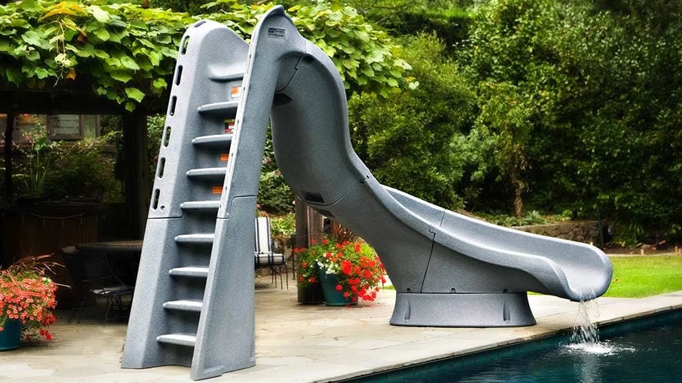 The Top 5 Pool Slides for Your Pool in 2024 | Poolz