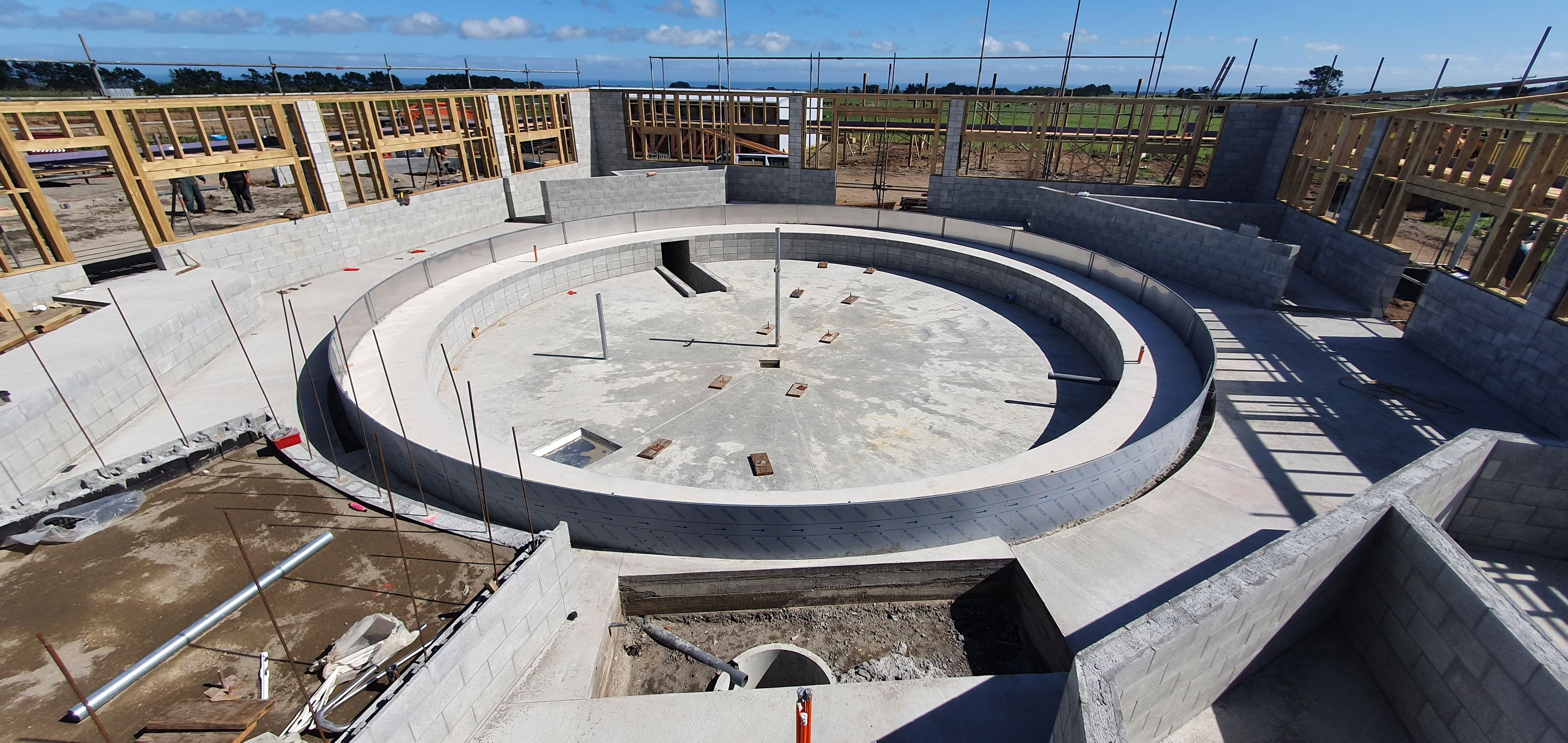 Hopwood Architects | Opunake Rotary Milking Shed
