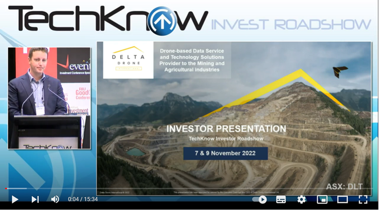 CEO, Chris Clark, presents at the Techknow Investor Road Show | RocketDNA