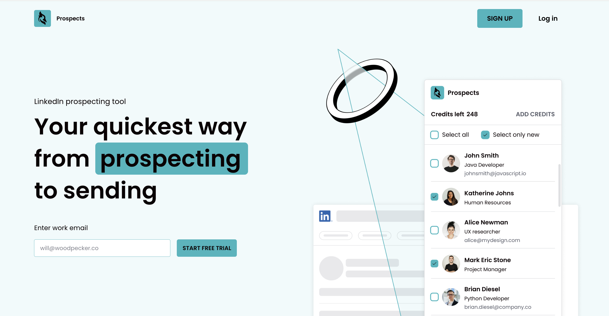 Join the waitlist - Woodpecker Prospects