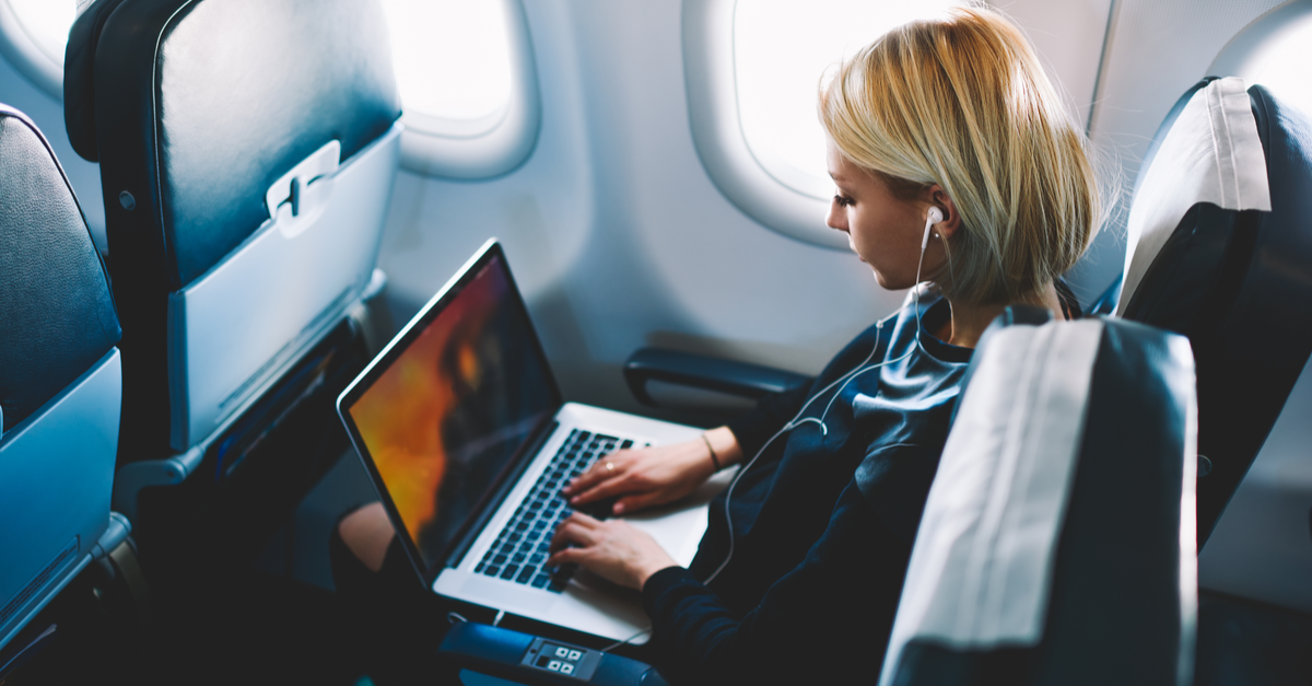 Tips To Stay Comfortable While Flying (+ Stretches!) | Work-Fit Blog