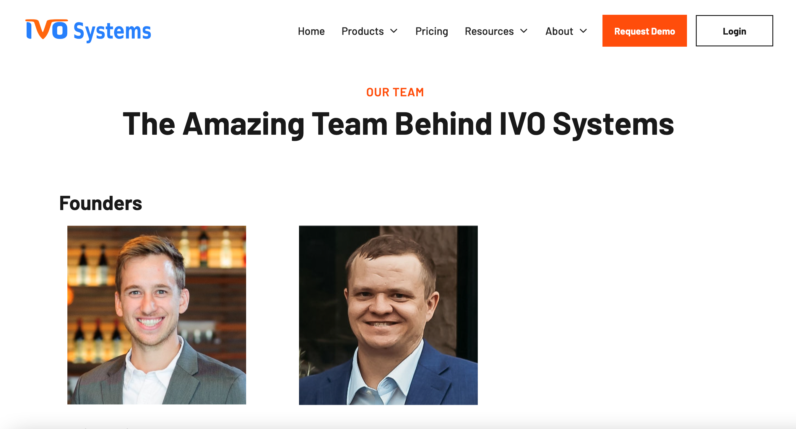IVO Systems - Our Team