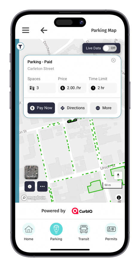 Parking App Integration