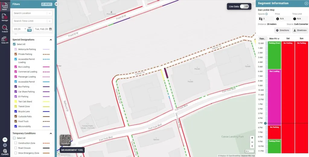 Flexible Curb Management