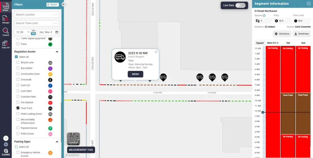 Managing Curbside Food Trucks