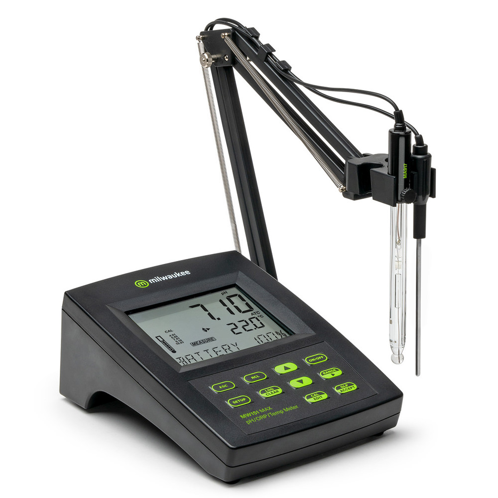 Jual Milwaukee MW151 MAX pH/ORP/Temp Logging Bench Meter