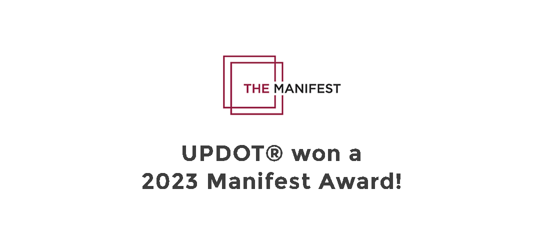 UPDOT® on an Award-Winning streak; bags Manifest Awards