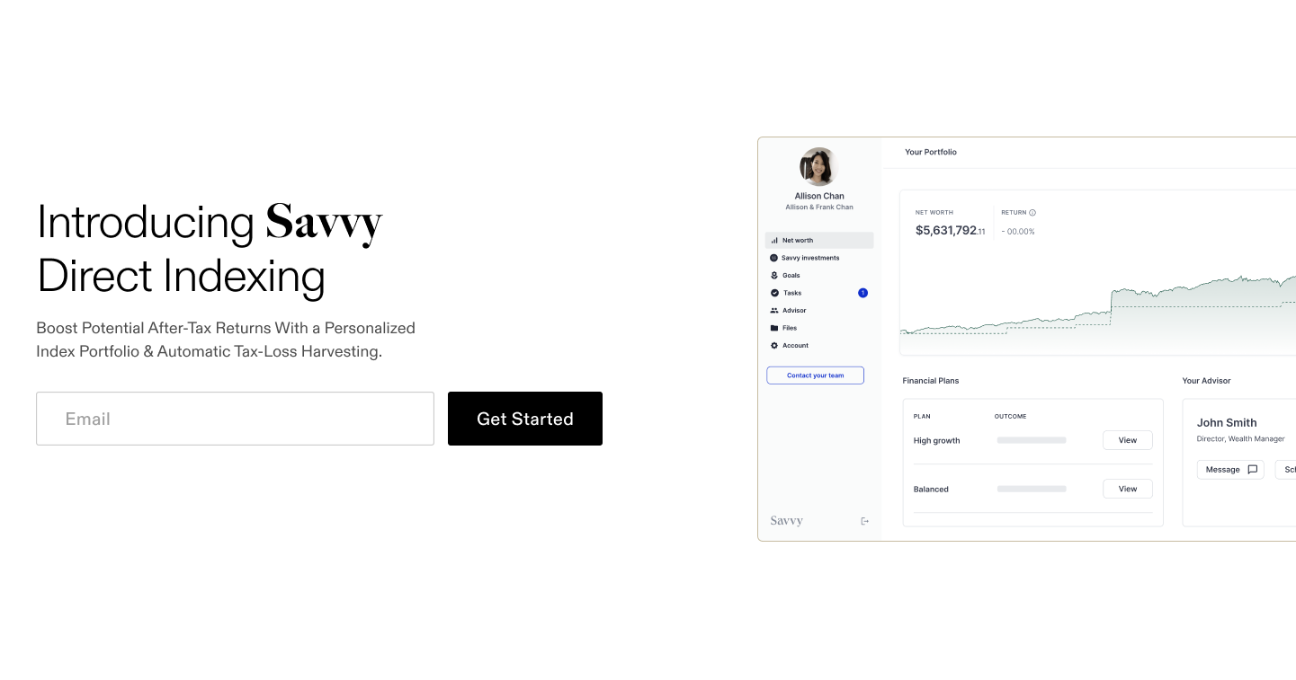 Custom Direct Indexing Provider | Savvy