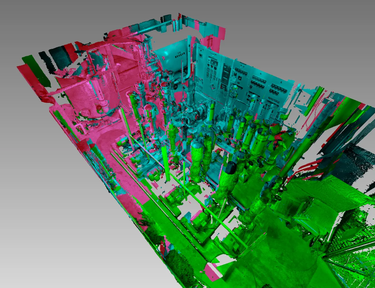 Faroの3Dレーザースキャナーの点群処理をInfiPointsで
