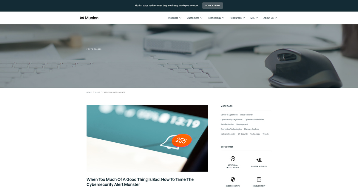 Muninn Cyberblog: All posts tagged "Cybersecurity Policies"