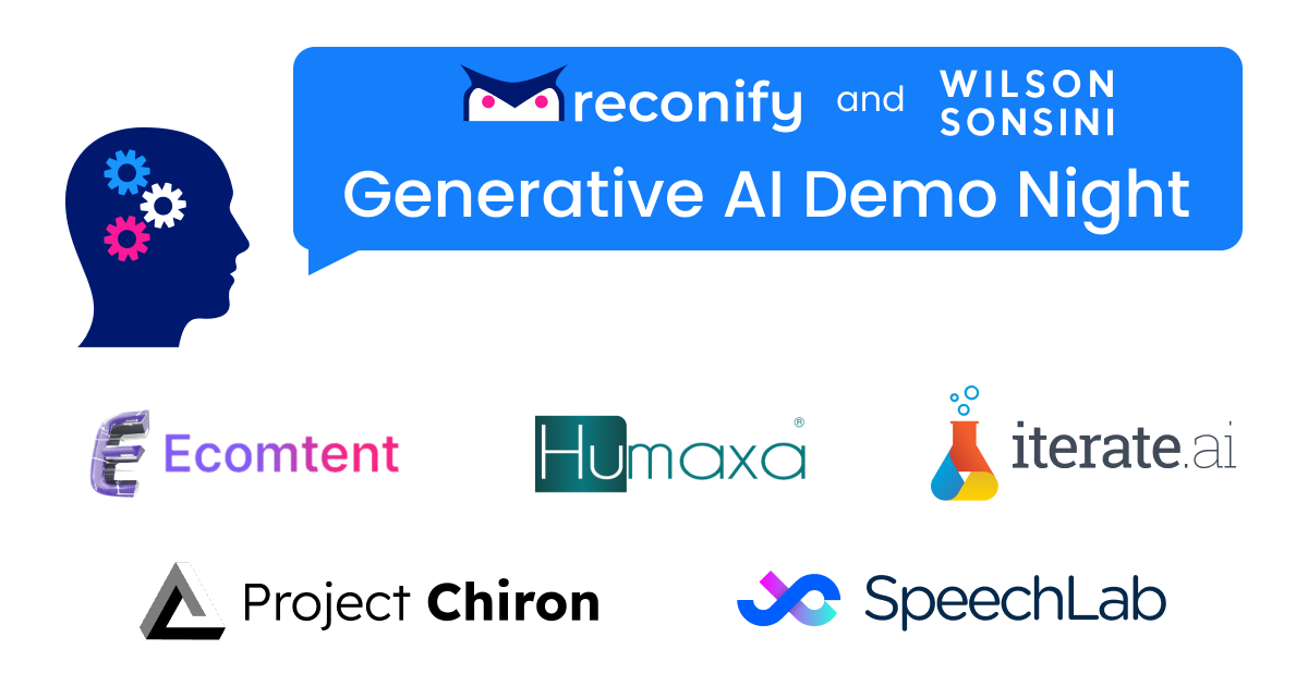 Reconify: Generative AI Demo Night