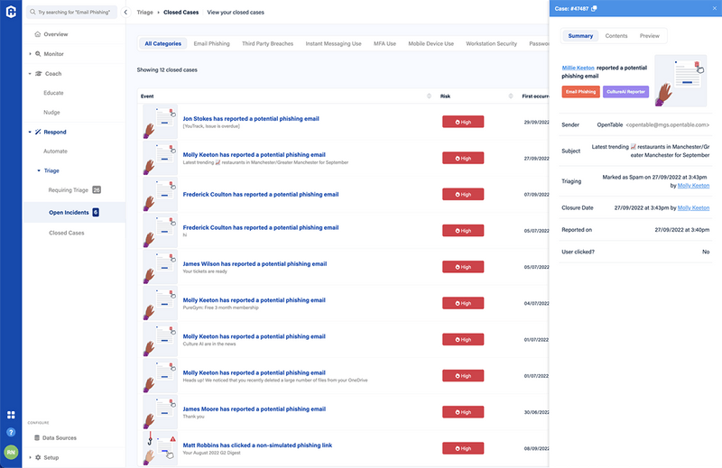 The #1 platform for security awareness teams