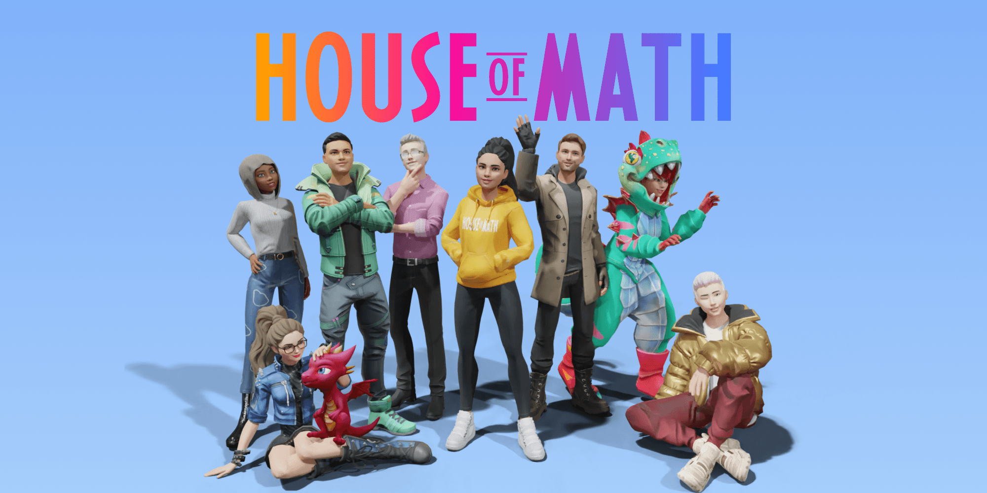 House of Math Gamified Learning Math with 3D Avatars
