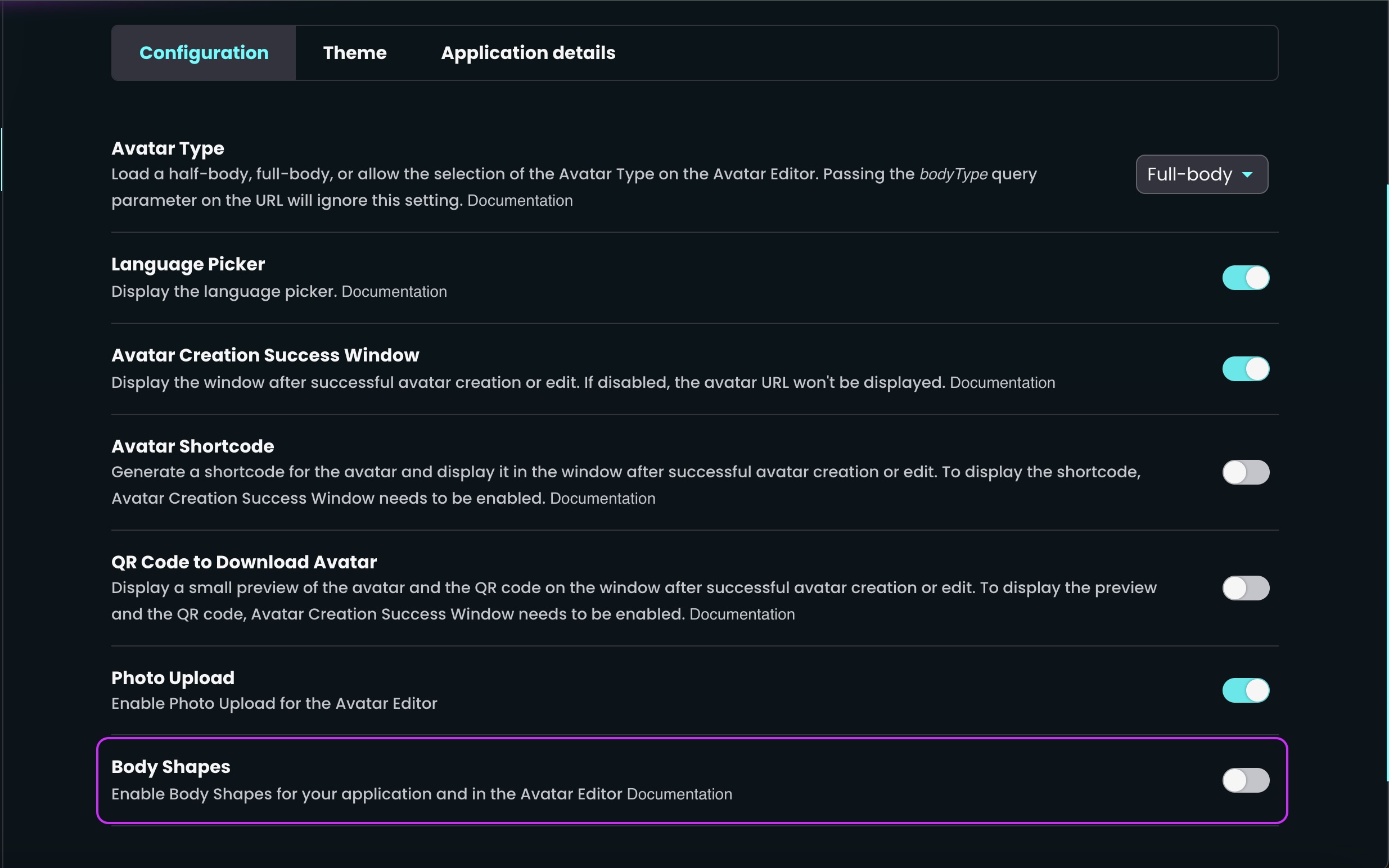 Introducing Avatar Body Shape Customization