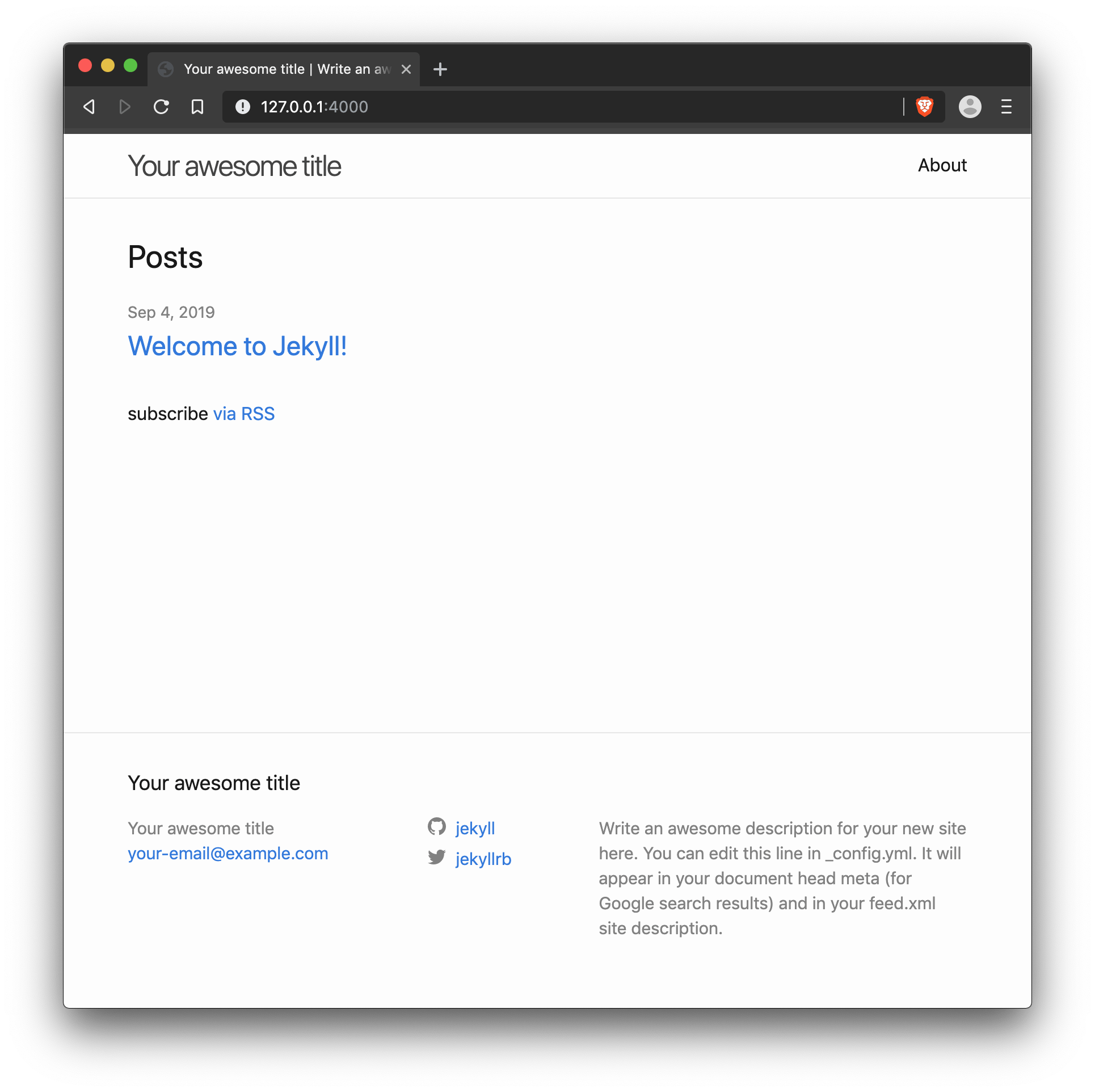 Developing with Jekyll for Beginners - Highland